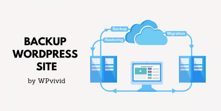 Backup WordPress Site by WPvivid Backup your WordPress Website