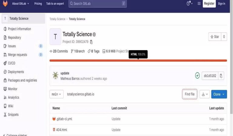 TotallyScience GitLab: Your Destination for Teamwork and Creative Coding
