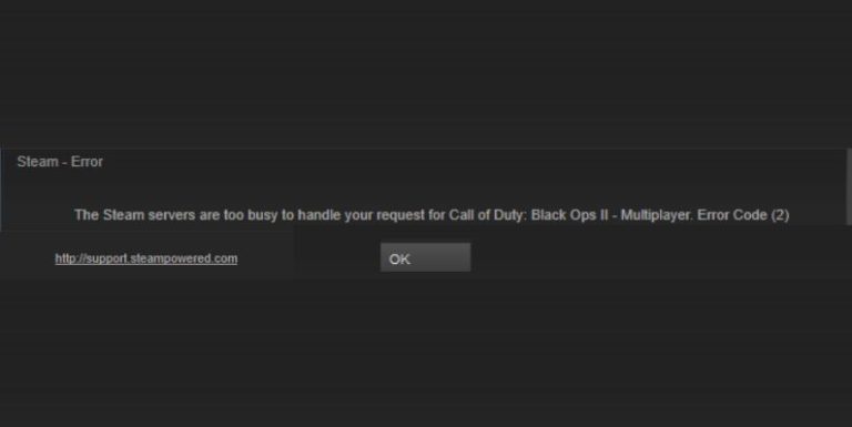 How To Fix Steam Error Code 2 When You Can’t Add Items?